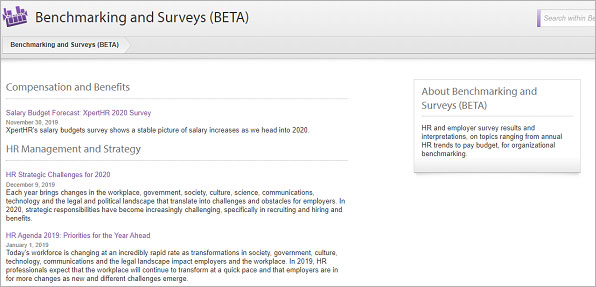New Benchmarking and Surveys Tool Launched in Beta | Editor's Choice ...